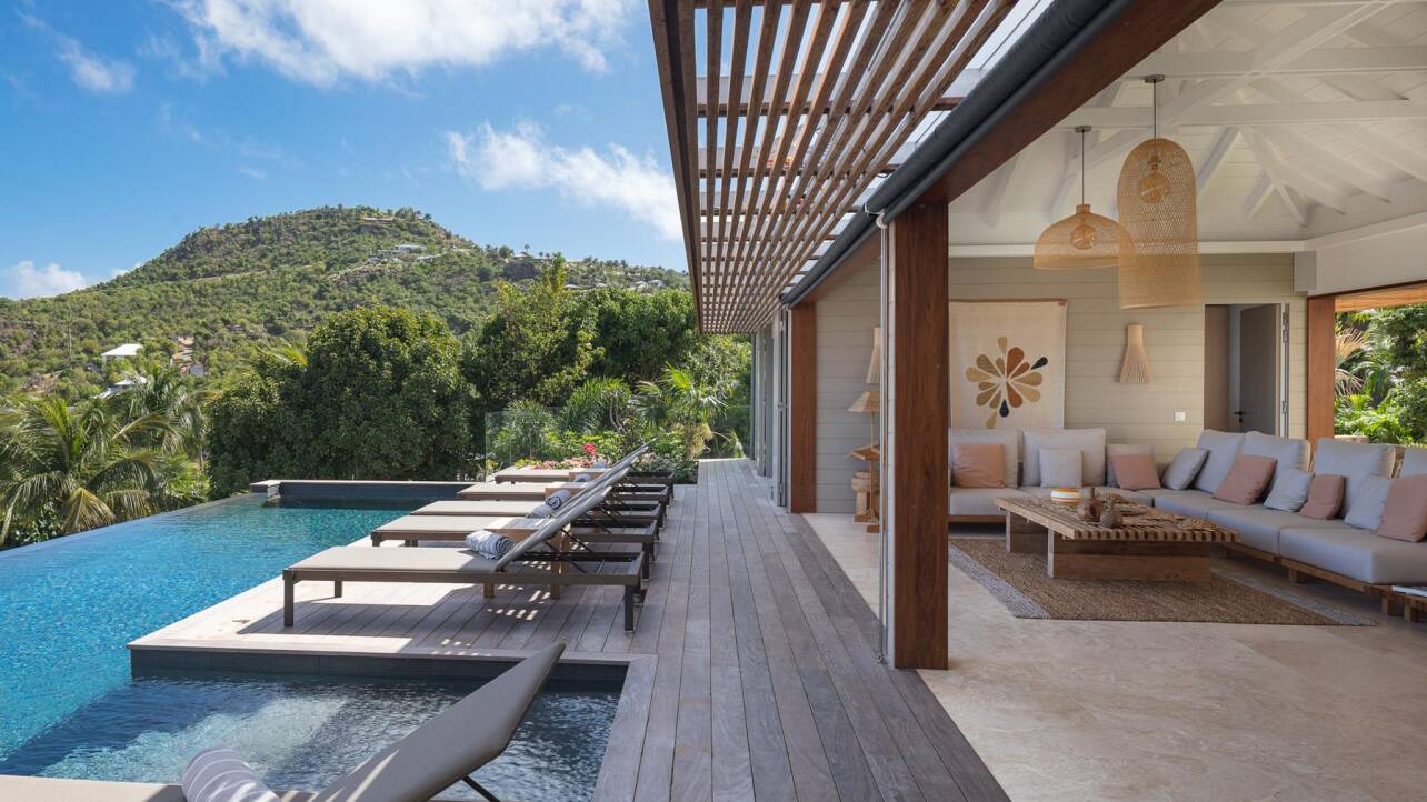 Luxury villa Alta Rocca for rent in Saint-Jean | Home In St Barts