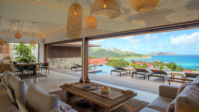 Luxury villa Alta Rocca for rent in Saint-Jean | Home In St Barts