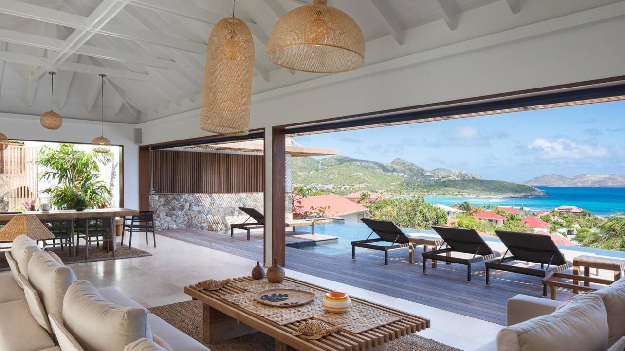 Luxury villa Alta Rocca for rent in Saint-Jean | Home In St Barts